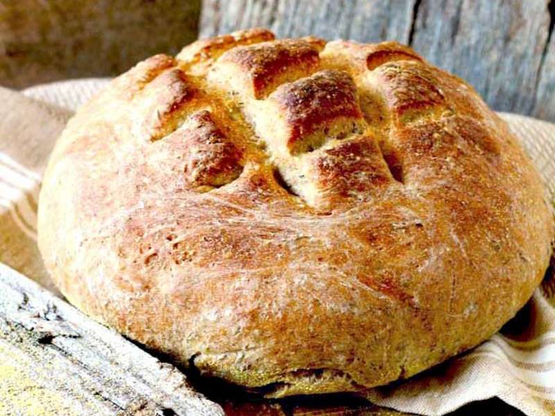 Bauernbrot German Farmers Bread Recipe Whisk